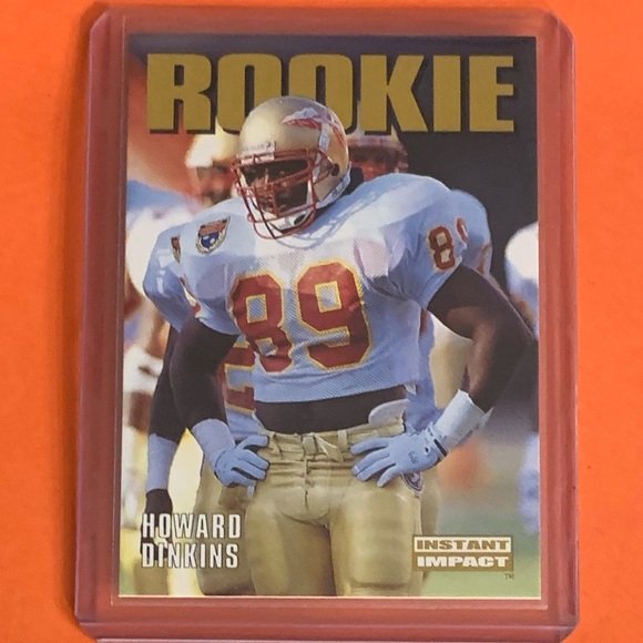 Skybox | Toys | Howard Dinkins 344 Rookie 992 Skybox Impact Football ...